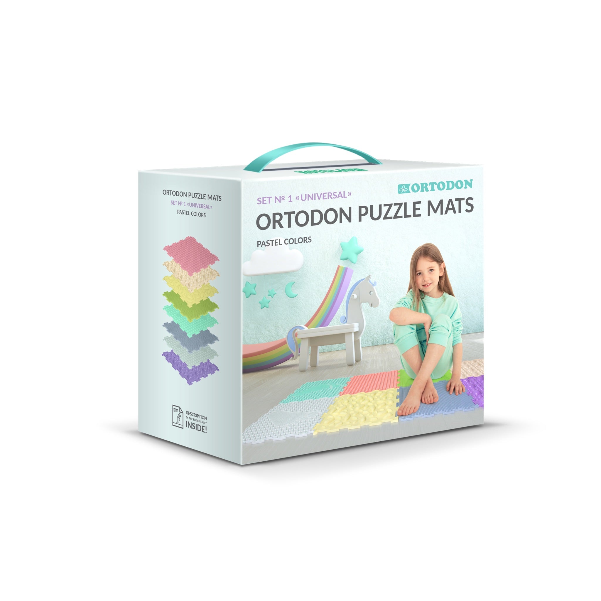 Universal Pastel - Sensory Puzzle Mat – Seek and Seed